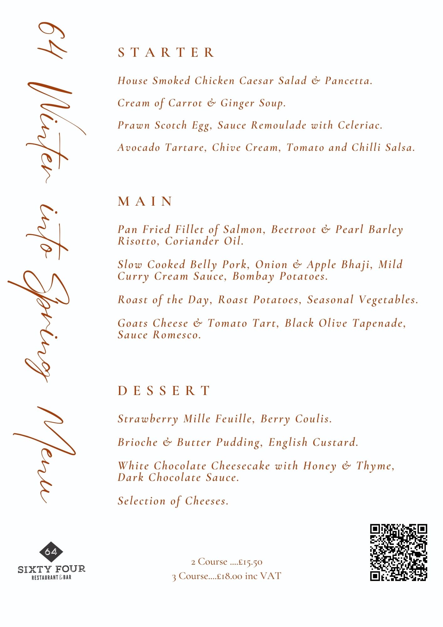 64 Restaurant and Bar | Chichester College