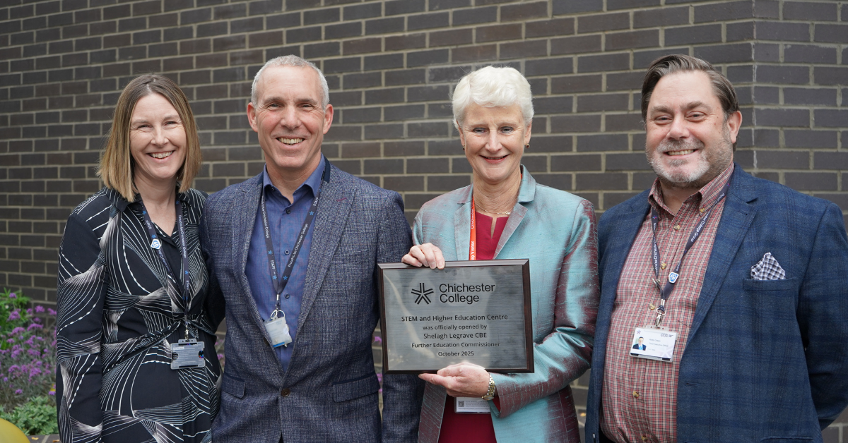 Innovation unleashed as Chichester College Opens New STEM & Higher ...